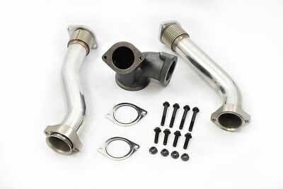 Rudy's Polished Turbocharger Up Pipe Kit For 1999.5-2003 Ford 7.3 ...