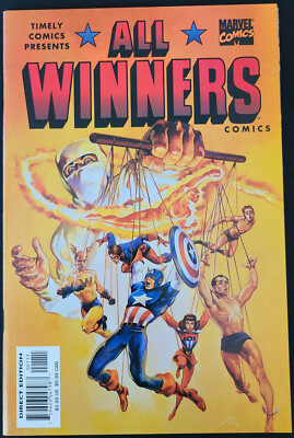 Marvel Comics TIMELY COMICS PRESENTS ALL WINNERS (Dec 1999) Ray Lago | eBay