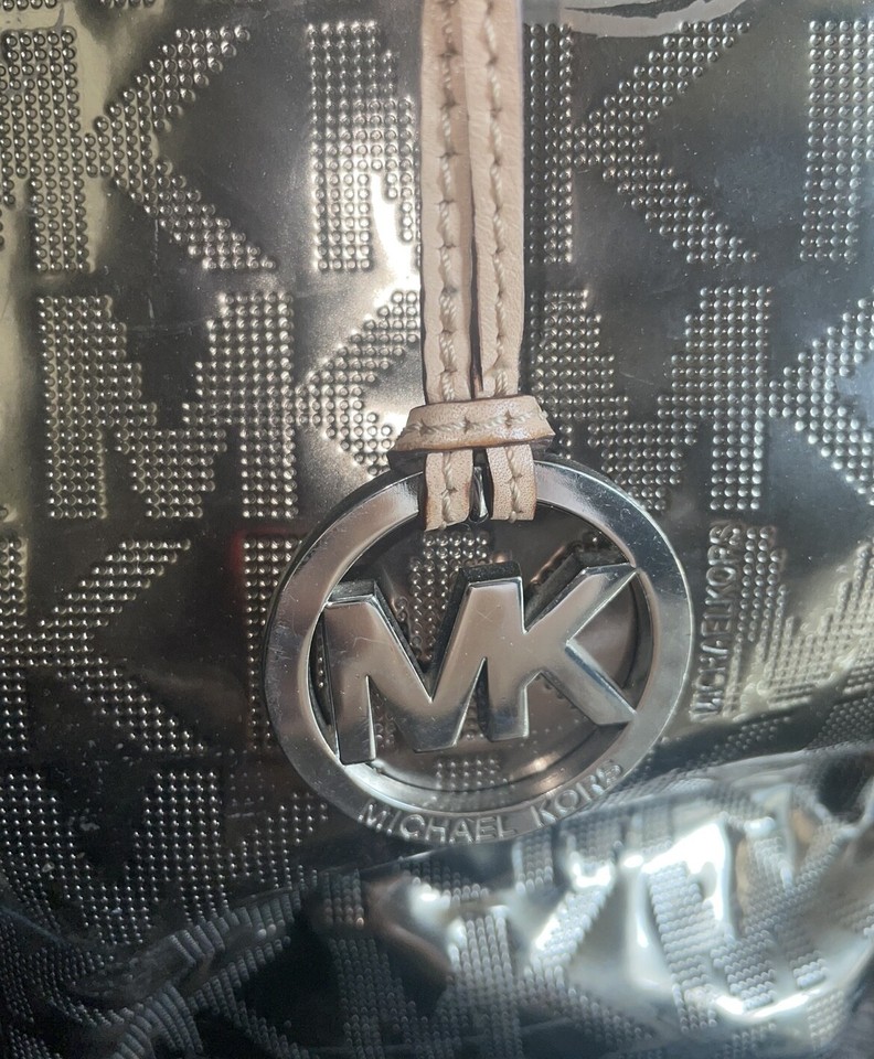Michael lord metallic logo tote | eBay