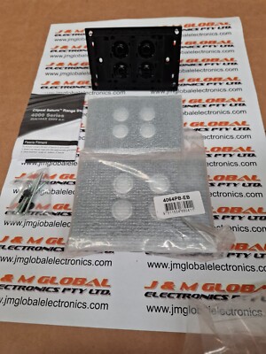 SWITCH PUSH BUTTON 4 GANG 250V 16AX/20A - CLIPSAL 4064PB-EB | eBay UK