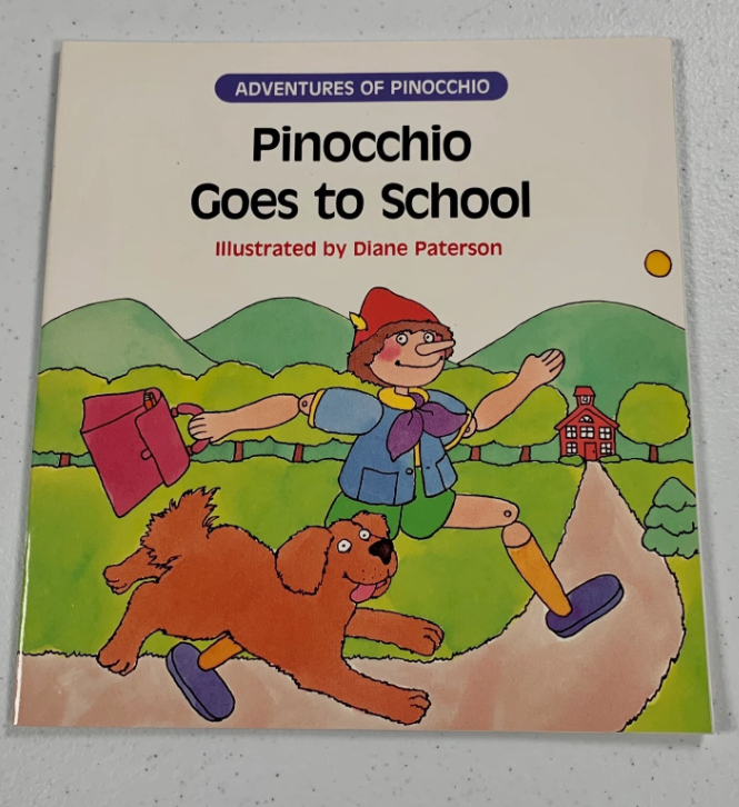 4 Adventures of Pinocchio Vintage 1982 Troll Books Cat/Fox, Whale ...