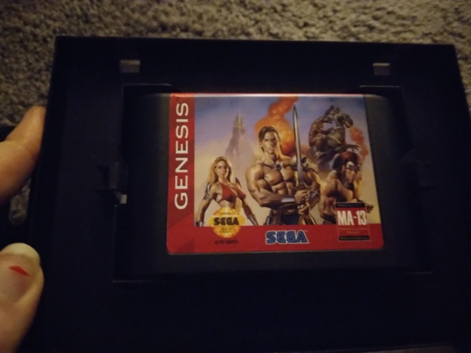Golden Axe III for SEGA Genesis, after market box and cartridge (READ ...