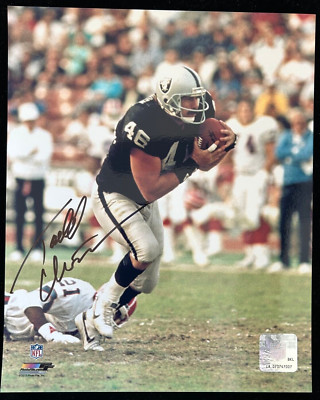 Todd Christensen Signed Autographed 8x10 Photo #2 Oakland Raiders Las ...