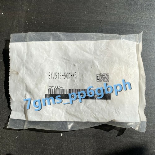 1 PCS NEW SMC solenoid valve SYJ512-5GD-M5 | eBay