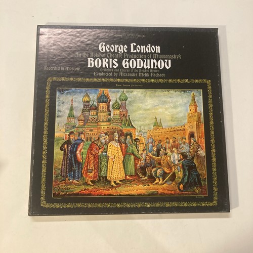 GEORGE LONDON boris godunov 4 LP box set | eBay