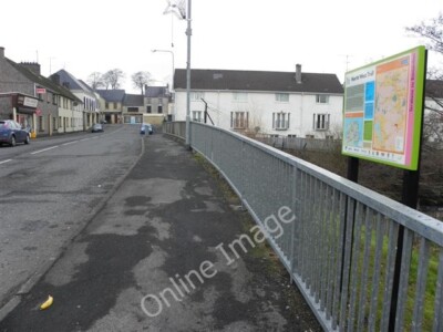 Photo 6x4 Mill Street, Fintona Heading NNW towards Main Street c2011 ...