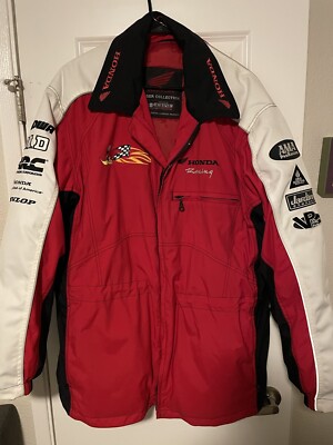 Honda Rider Collection by Intersport Mens Red Motorcycle Jacket 2XL | eBay