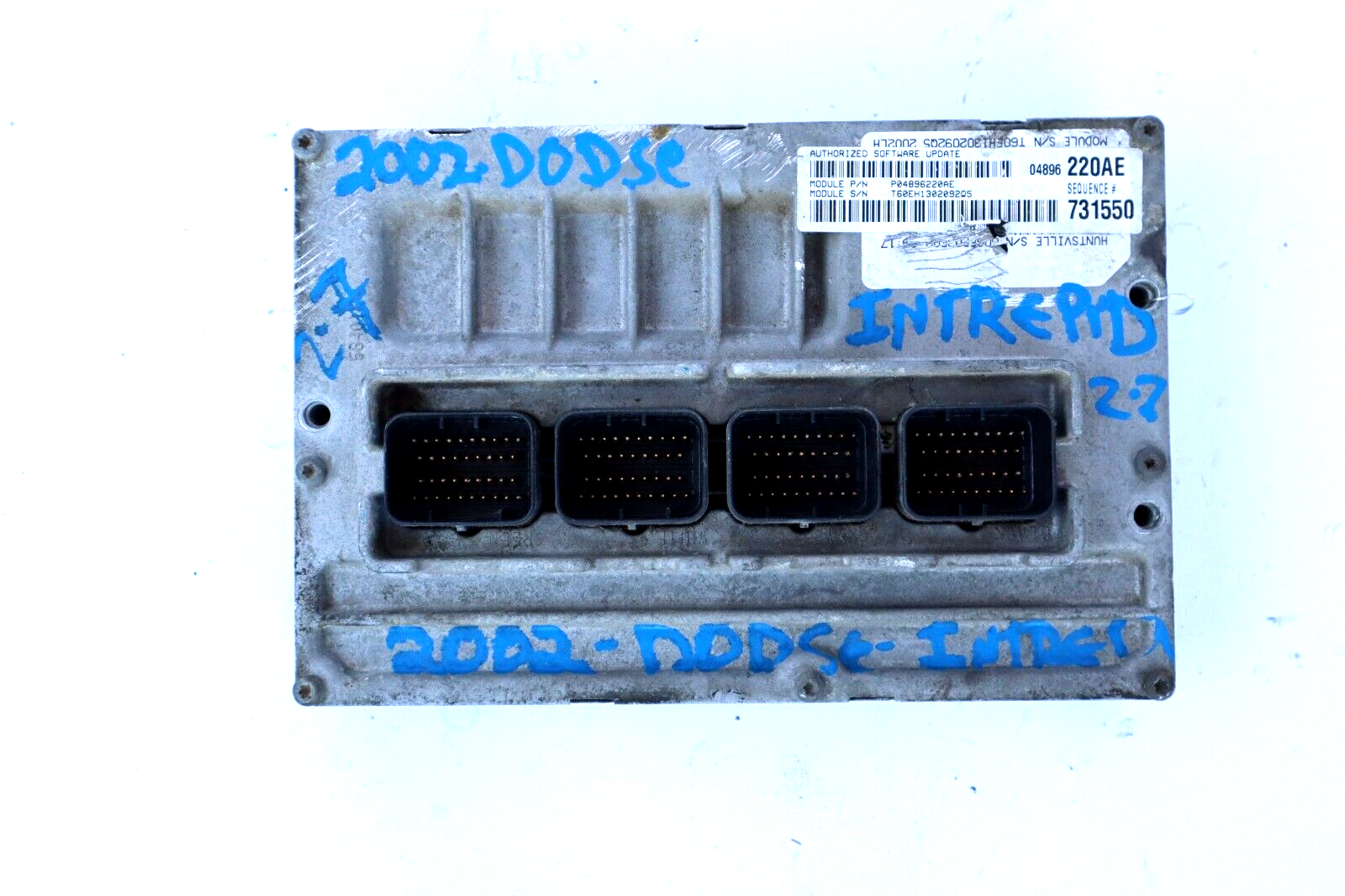 2002 DODGE INTREPID 2.7L ENGINE COMPUTER P04896220AE | eBay