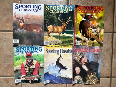 VINTAGE 1998 - SPORTING CLASSICS Magazines GUNS/HUNTING FISHING Set Lot ...