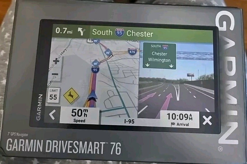 Garmin DriveSmart 76 7 inch Car GPS Navigator - Black 753759276515 | eBay