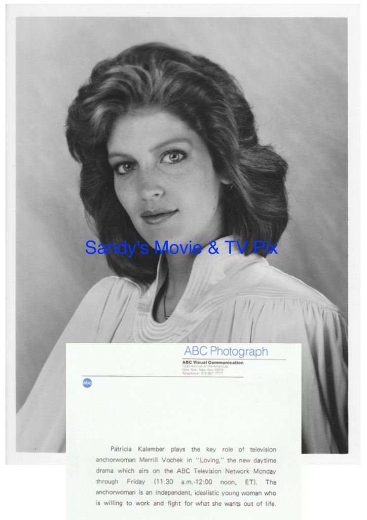 PATRICIA KALEMBER Terrific ORIGINAL TV Photo LOVING | eBay