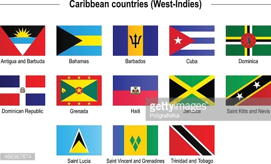 West Indies Flag Flags Of West Indies. West Indies Flag On Fabric