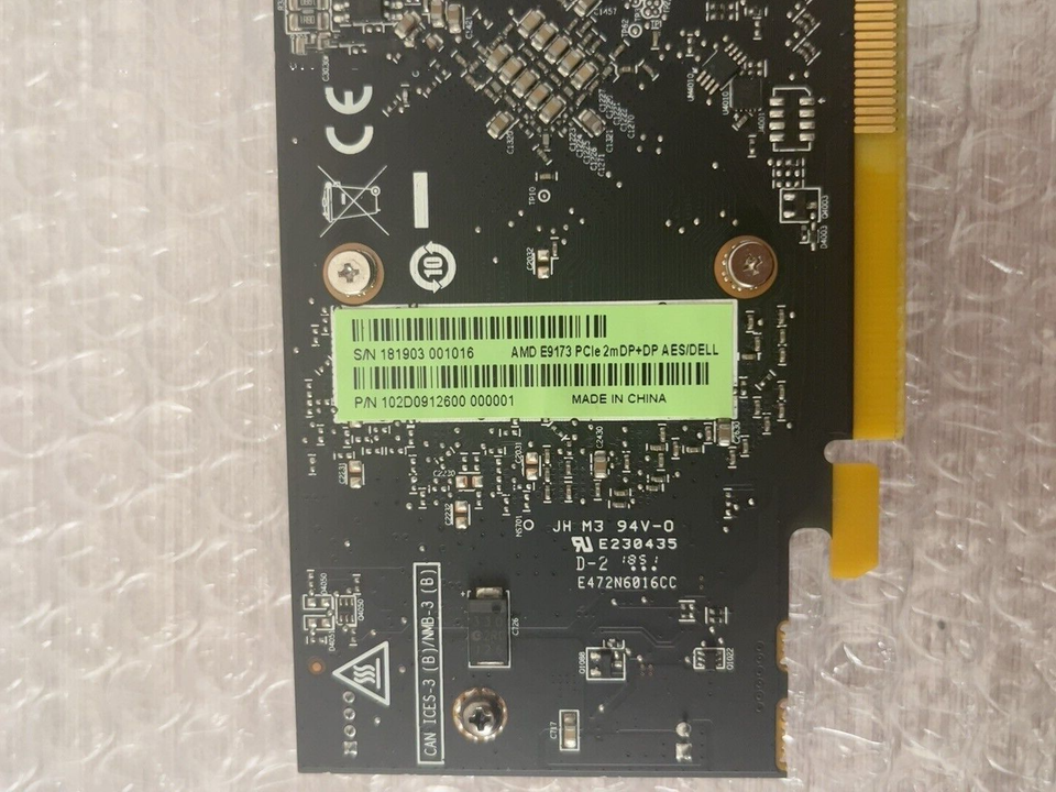 AMD Radeon E9173 2GB GDDR5 PCI-e Low Profile Video Card W6F74 | eBay