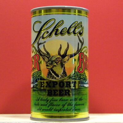 Schell's Schell Deer Brand Export Beer S/S Can New Ulm Minnesota C52 S ...