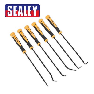 Genuine SEALEY S01104 Pick & Hook Set 6pc Extra-Long | eBay
