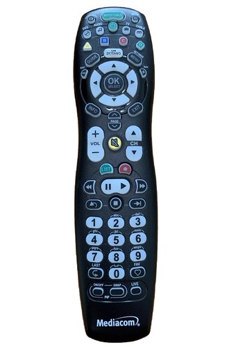 NEW! Mediacom Remote Control 2025B0-B1 Universal TV / Cable Remote | eBay