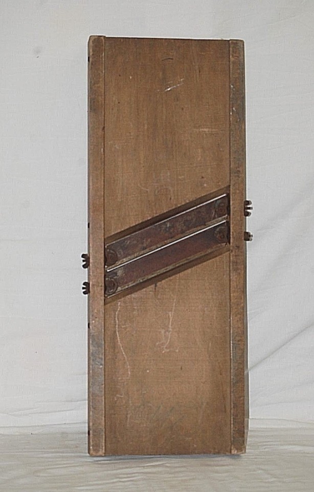 Antique Wooden Kraut Cabbage Slaw Cutter Slicer Box Primitive Farm ...