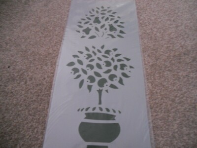 New Pear - Apple Tree Stencil ..... | eBay