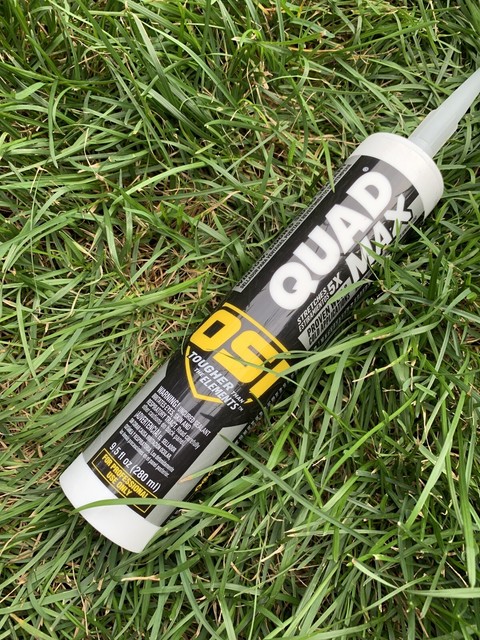 OSI Quad Max 1868688 Window Door & Siding Sealant White 004 9.5 Oz for ...