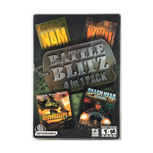 Infogrames Computer Game Battle Blitz 4 in 1 Pack VG+/NM 722242519132| eBay