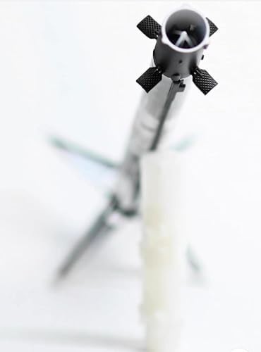 Diecast SpaceX Falcon 9 Block 5 Rocket Model 1/233 Scale Collectible ...