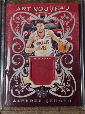 2023-24 Panini Court Kings ART NOUVEAU Alperen Sengun #AN-SEN Rockets ...