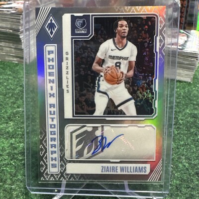 2023-24 Phoenix #PA-ZWI Ziaire Williams Phoenix Autographs Silver | eBay