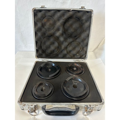 MAXIS MAX PUNCH CONDUIT SET 2 1/2" TO 4" with Case Knockout Punches ...