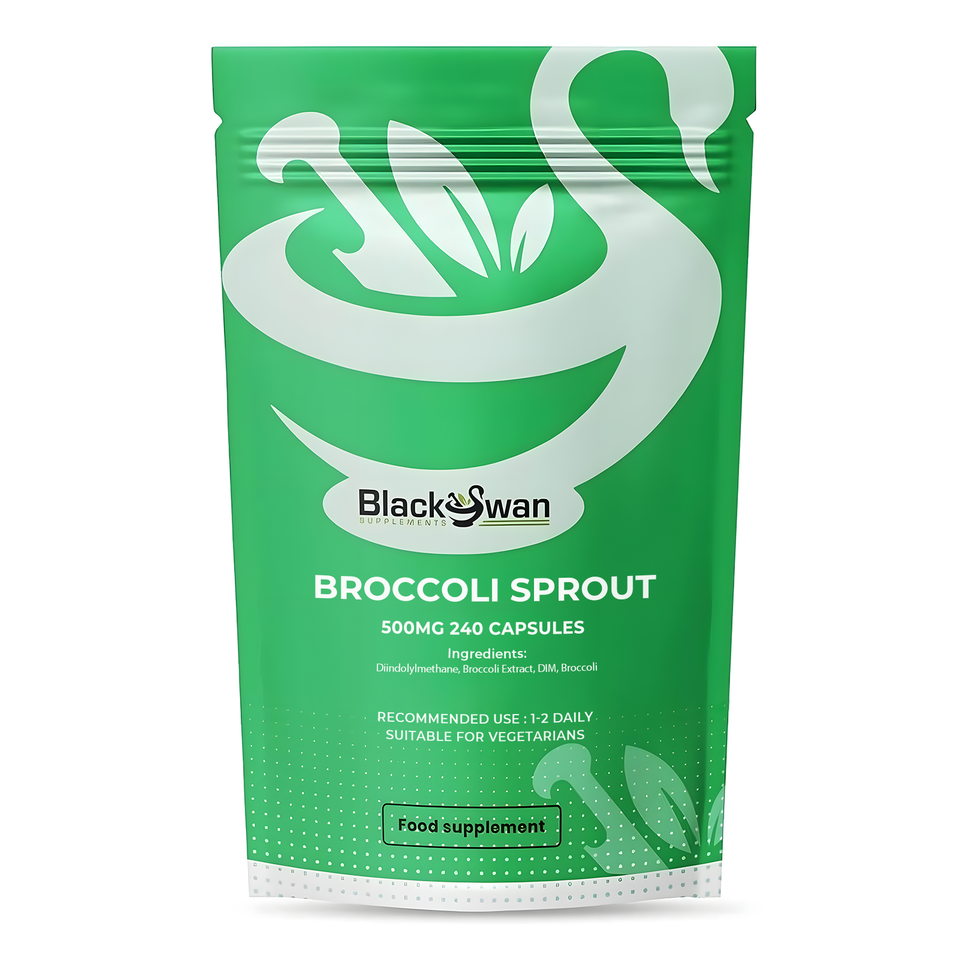 DIM Broccoli Sprout Extract Capsules 500mg Natural Weight Loss Food ...