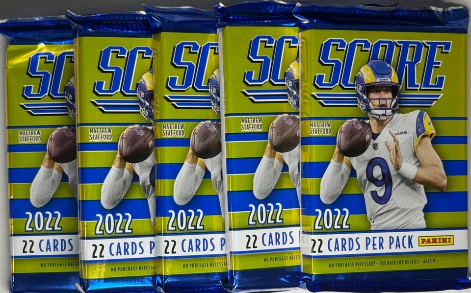 2022 Panini Score Football Blaster SINGLE PACK NEW FACTORY SEALED | eBay