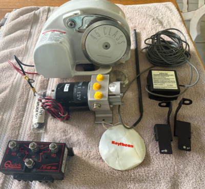 Powerwinch Class 45' Automatic Helm-Operated ,Teleflex Rudder AR4102 ...