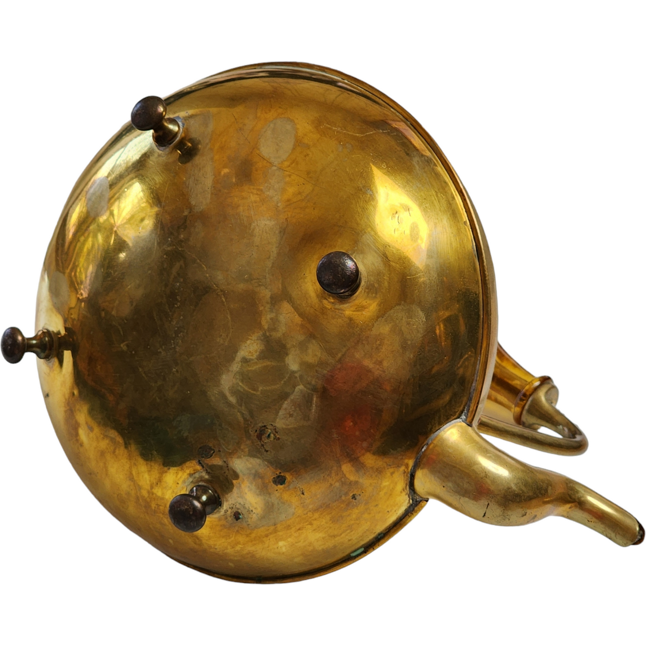 JCB James Clews Birmingham Antique Brass-Footed Teapot/Kettle | eBay