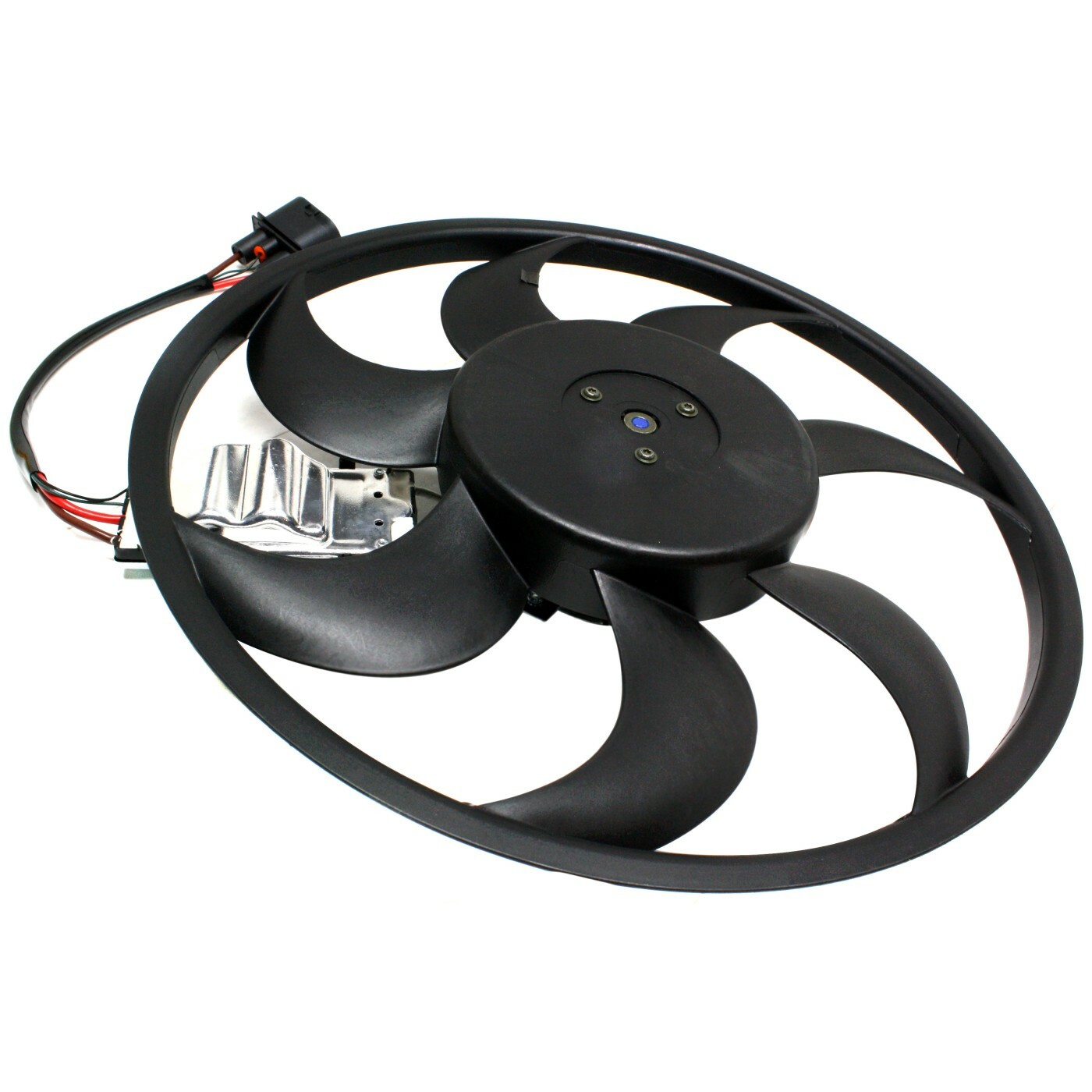 Radiator Cooling Fan 7L0959455G right side for 2005-2009 Volkswagen ...