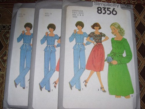 🌺1978 UNCIRCULATED SIMPLICITY #8356 - LADIES TOP - SKIRT - PANTS ...
