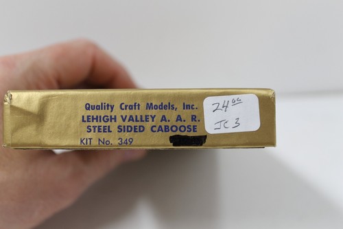 Quality Craft Models HO Kit #349 Steel Sided Caboose Lehigh Valley A.A ...