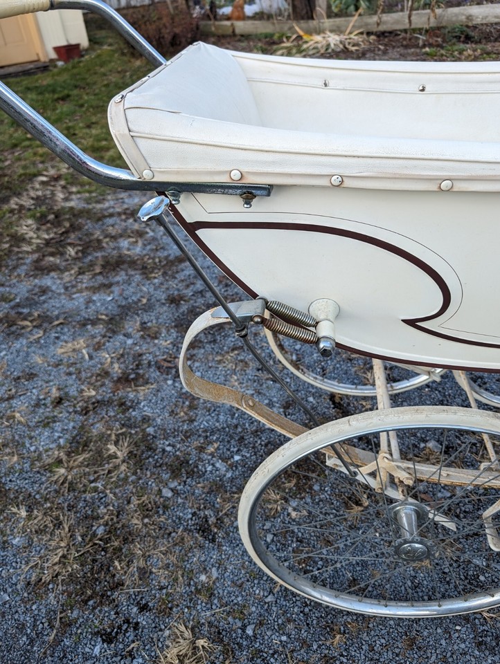 Vintage Royale British Pram Stroller Baby Carriage Perambulator WORKING ...