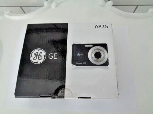 General Electric Digital Camera GE A835 8.0MP Black Tested Working ...
