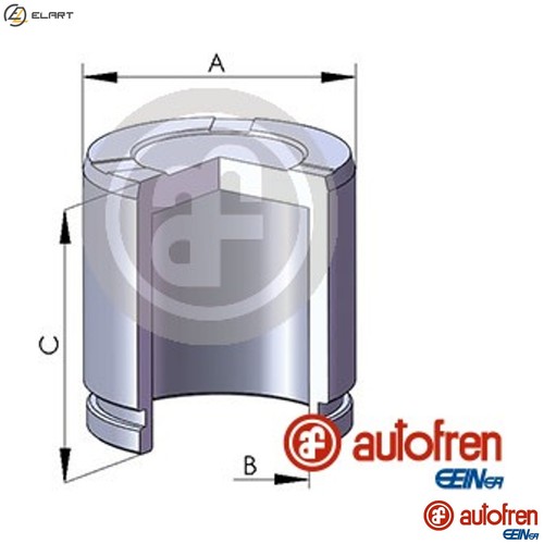 PISTON BRAKE CALIPER D025763 FOR TOYOTA MERCEDES-BENZ B-CLASS GLA A ...