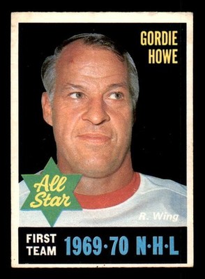 1970-71 O-Pee-Chee #238 Gordie Howe Red Wings All-Star EX+ (No Creases ...