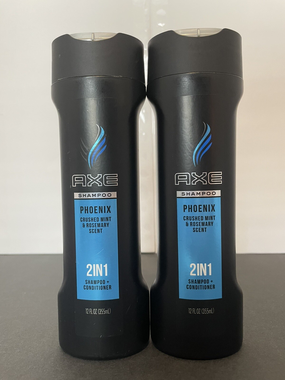 AXE Phoenix 2 IN 1 Shampoo + Conditioner 12oz -2 Bottles Crushed Mint & Rosemary 79400207036| eBay