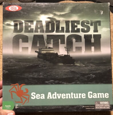 Deadliest Catch Sea Adventure Board Game Family Fun Ages 8+ Discovery ...