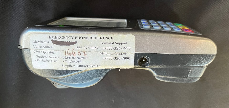 VERIFONE USED VX680 3G FULL PACKAGE CREDIT CARD MACHINE TERMIINAL EX+ ...