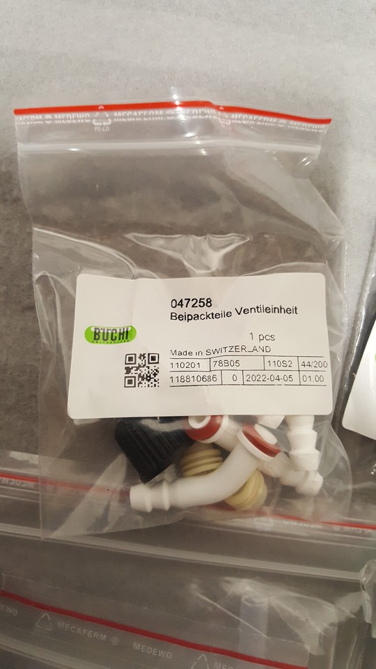 BUCHI V-100 Vacuum Pump + I-100 Interface + Set Accessories - (2022) | eBay