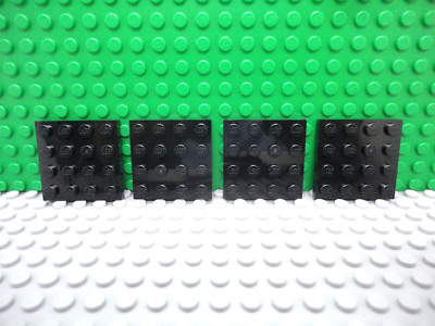 Lego 4 Black 4x4 base plate NEW | eBay