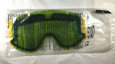 NOS POLARIS AMBER REPLACEMENT GOGGLE LENSES FOR VSN DUAL LENS GOGGLE ...