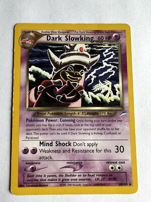 Pokemon Card Dark Slowking 20/105 Neo Destiny Non Holo Rare WOTC | eBay