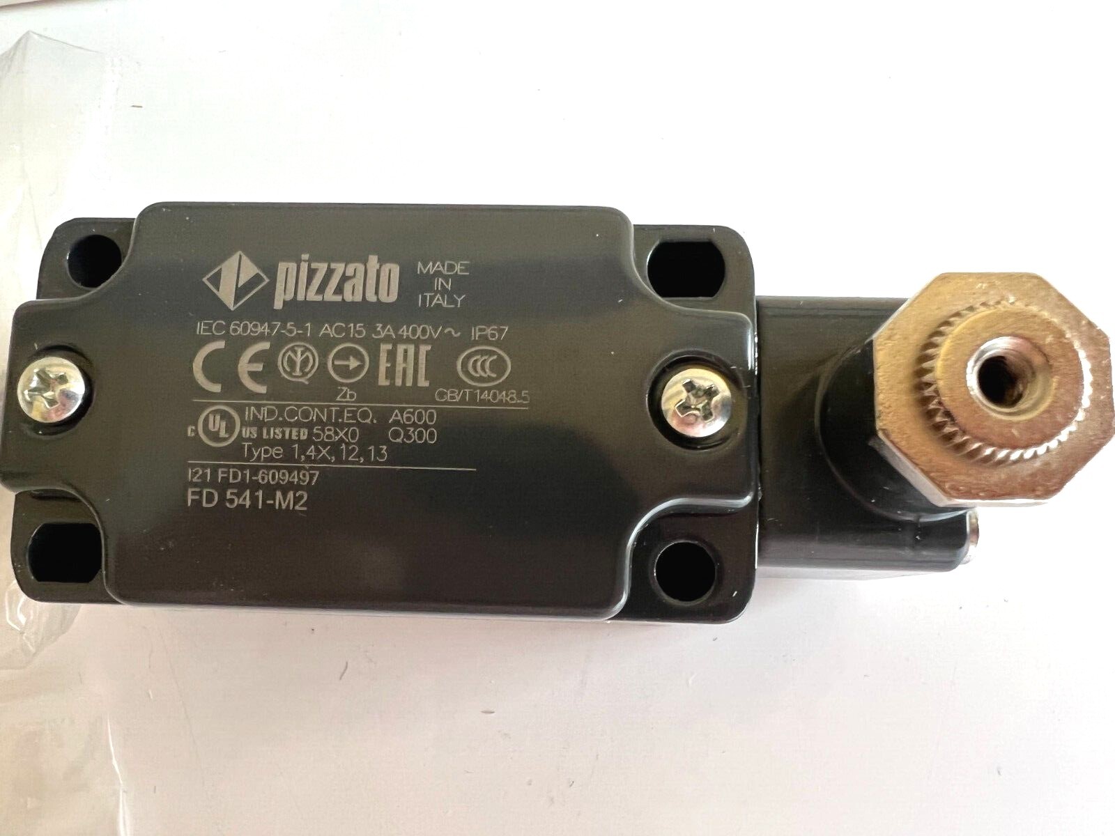 New PIZZATO FD 541-M2 Limit Switch with Bi-Stable Single Track Lever Italy | eBay