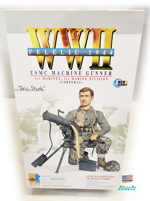 Dragon 1/6 Scale WW2 "Eric Stark" USMC Machine Gunner, Peleliu 1944 | eBay