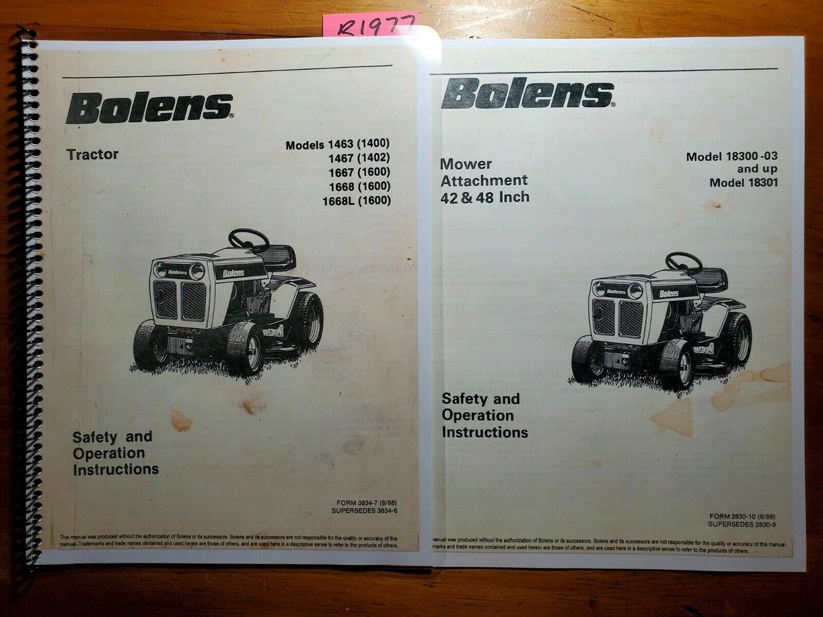 Bolens Tractor Ebay