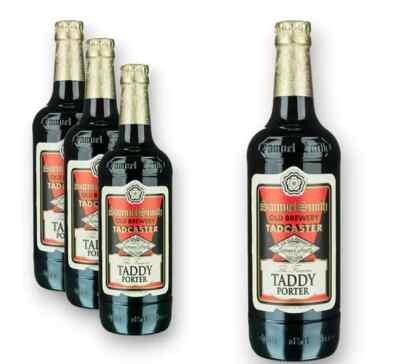 Samuel Smith Taddy Porter 0,35l- Bio- Schwarzbier aus GB mit 5% 13,78/L ...